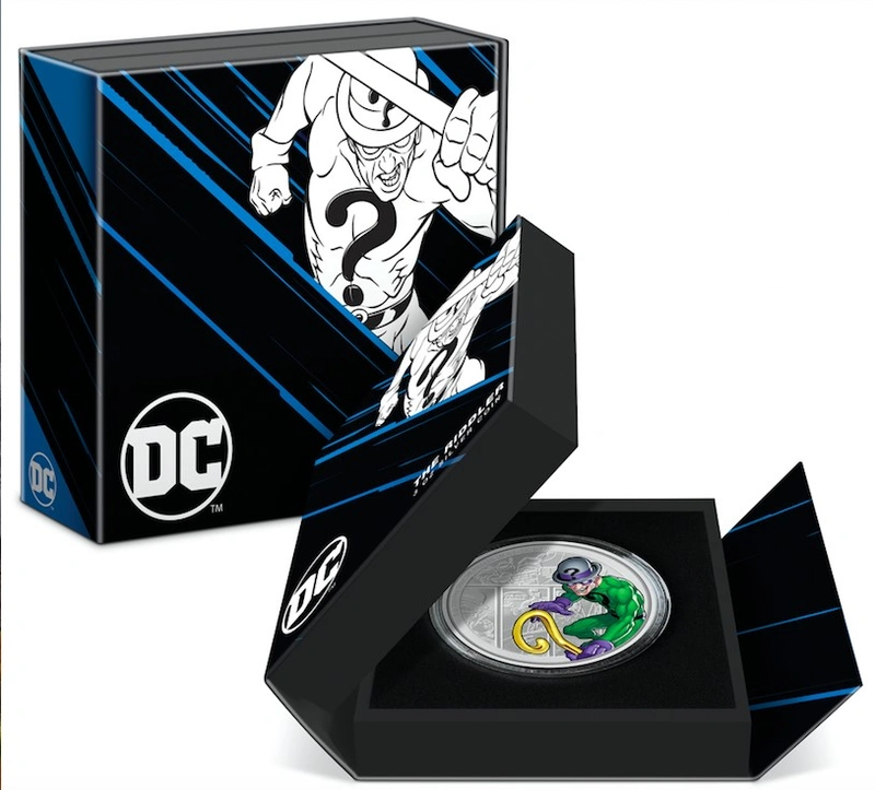 2023 Riddler 1oz Proof Silver Coin - From €214.88