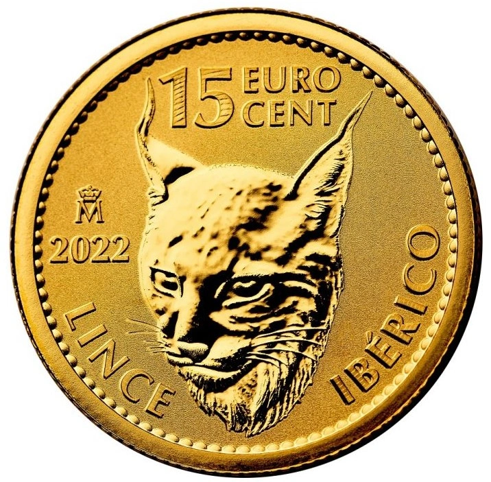 2022 1/10oz Gold Iberian Lynx Coin - From €439.90