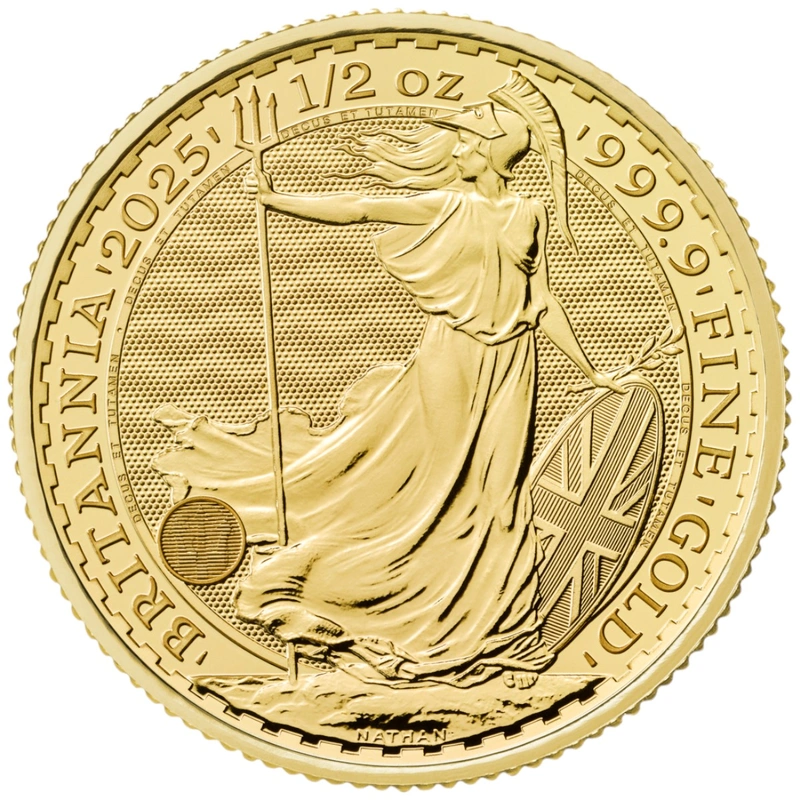 2025 1/2oz Gold Britannia Coin - From €2,111