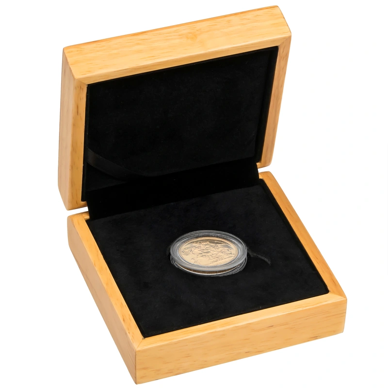 Elizabeth II Fourth Head Gold Sovereign Gift Boxed - From €988.30