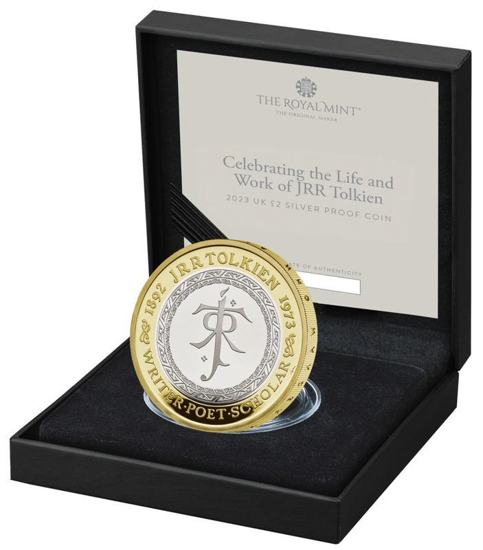 2023 JRR Tolkien Silver Proof £2 - From €106.89