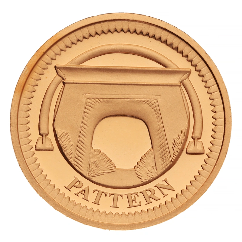 2003 Proof Gold 1 Pound Coin Egyptian Arch Bridge Pattern - From €2,237